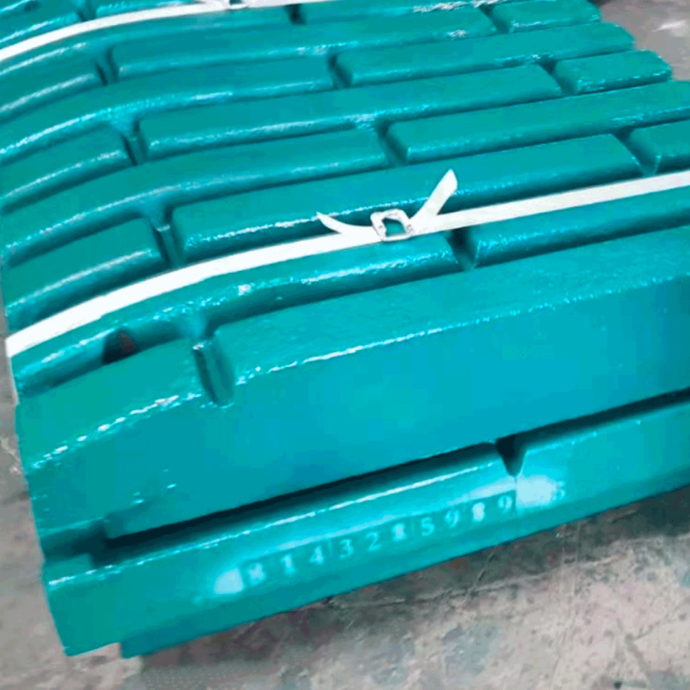 C100 Fixed Movable Jaw Plate