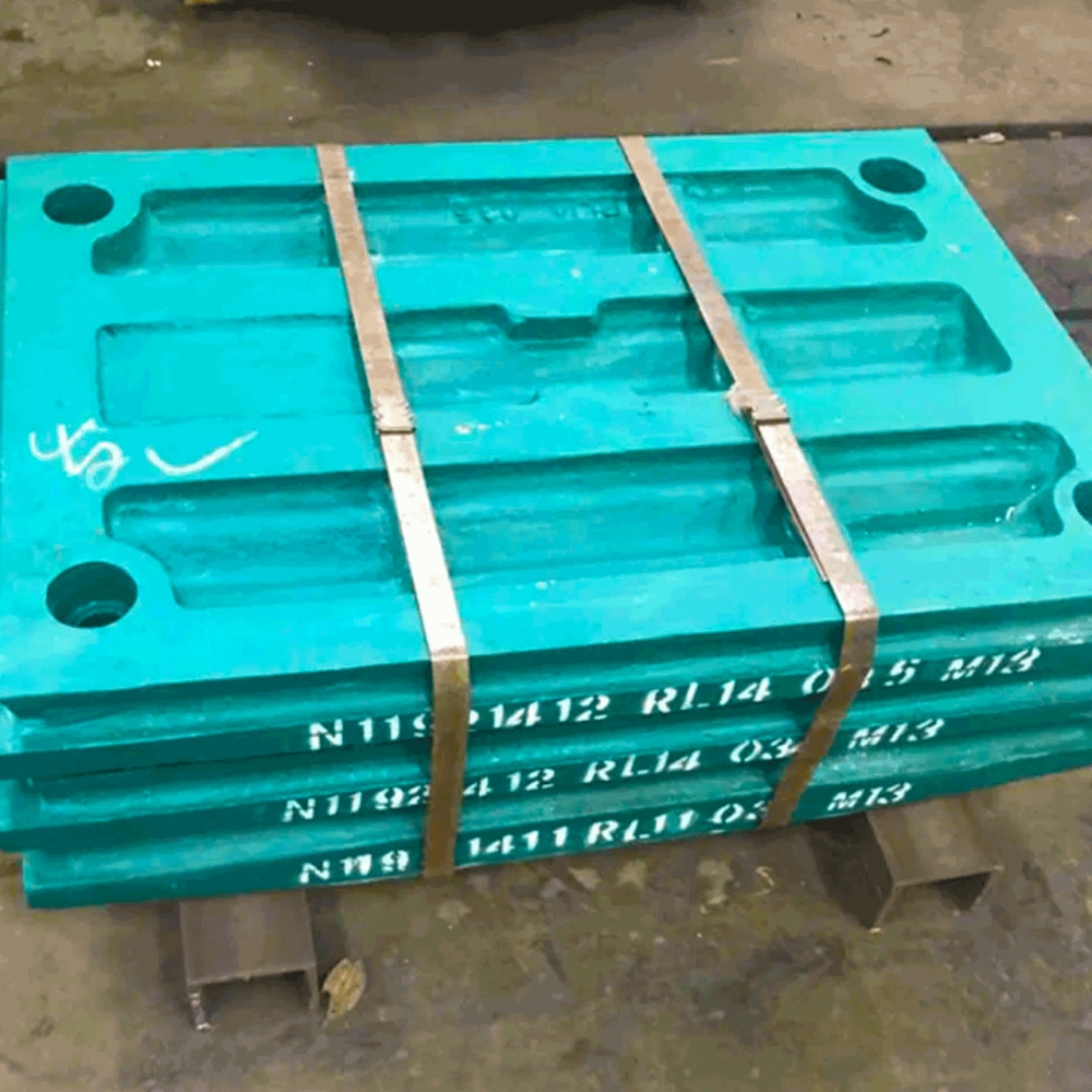 C100 Fixed Movable Jaw Plate