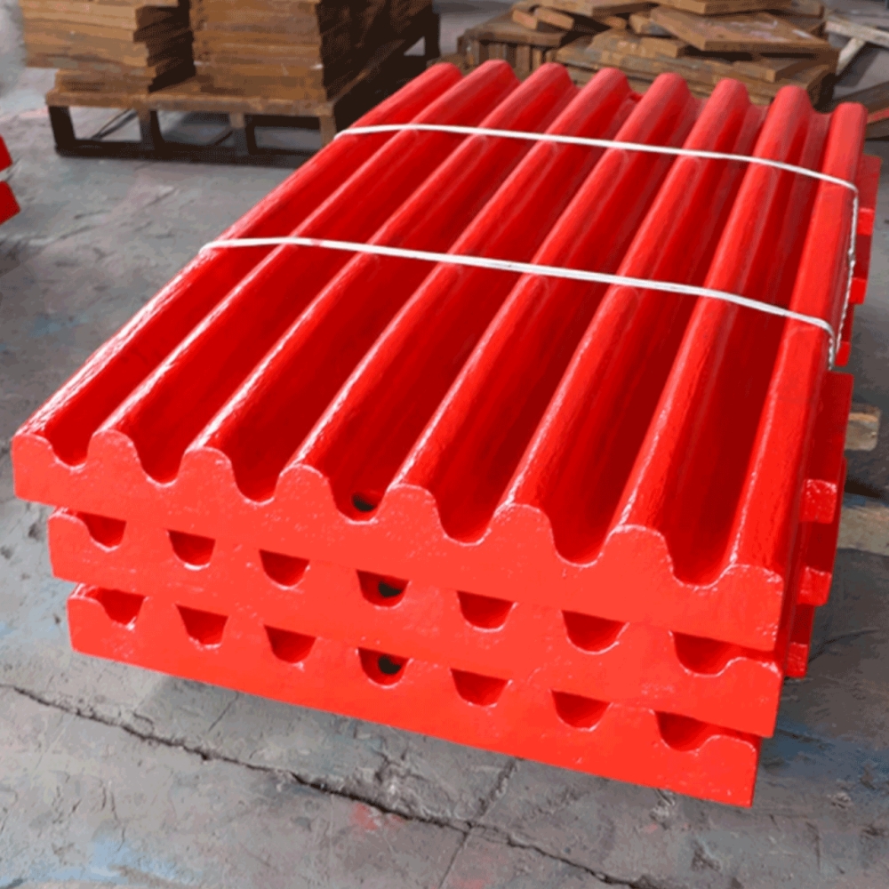 Jaw Plate Sets Fit for Popular Jaw Crushers Type